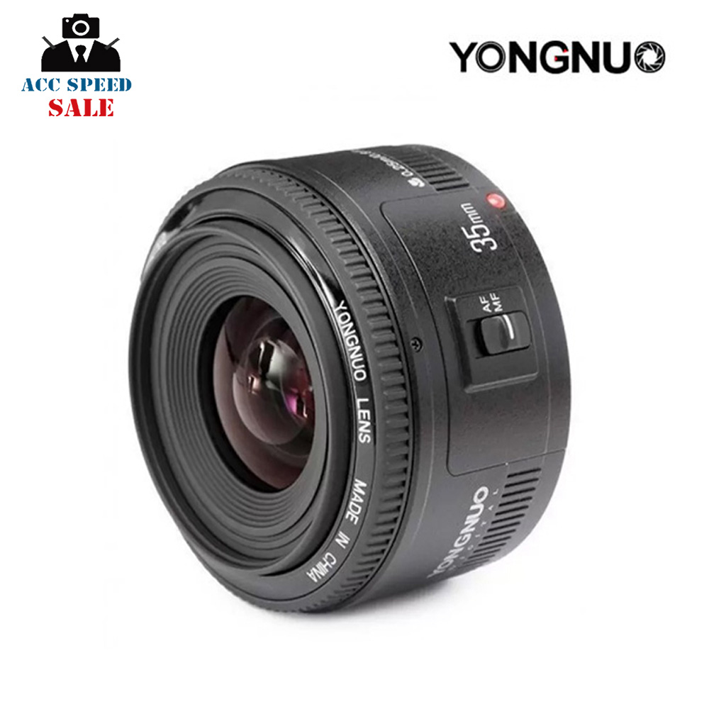 LENS YONGNUO 35mm F2 FOR CANON เลนส์หน้าชัดหลังเบลอ พร้อมส่ง รับประกัน ...