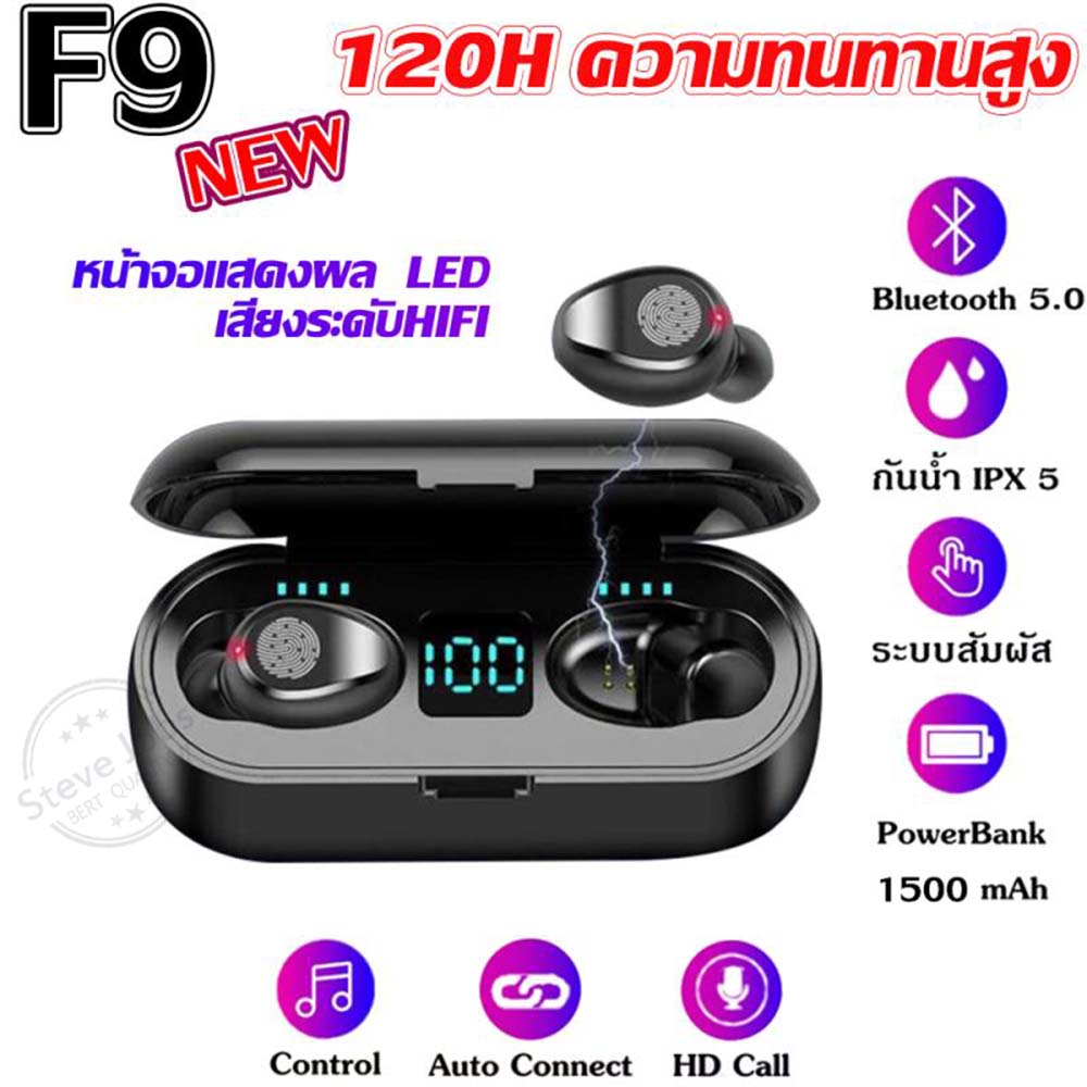 หูฟัง Basspro Max แท้ หูฟังไร้สาย หูฟังบลูทูธกันน้ํา Basspro Max เบส ...