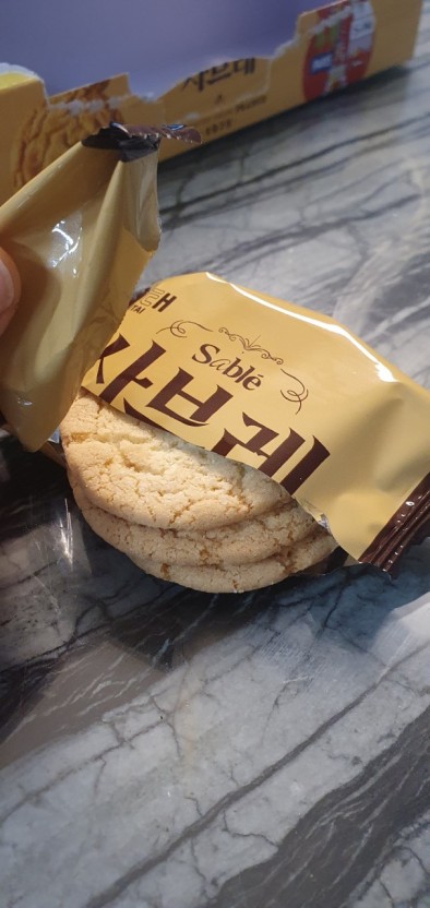 해태 사브레 คุกกี้ฝรั่งเศษ Haitai Sable - Korean kitchen - ThaiPick