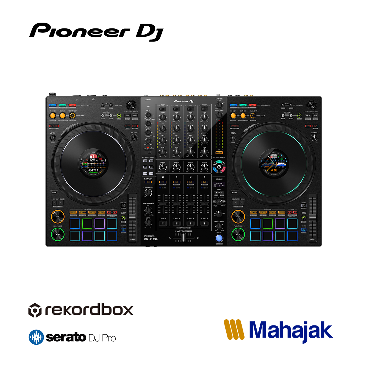 Pioneer DJ DDJ-FLX10 l 4-channel DJ performance controller for multiple ...