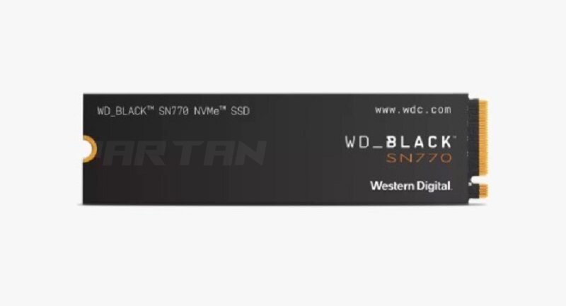 WD BLACK SN770 500GB M.2 2280 NVMe Gen4 (WDS500G3X0E) - Spartan ...