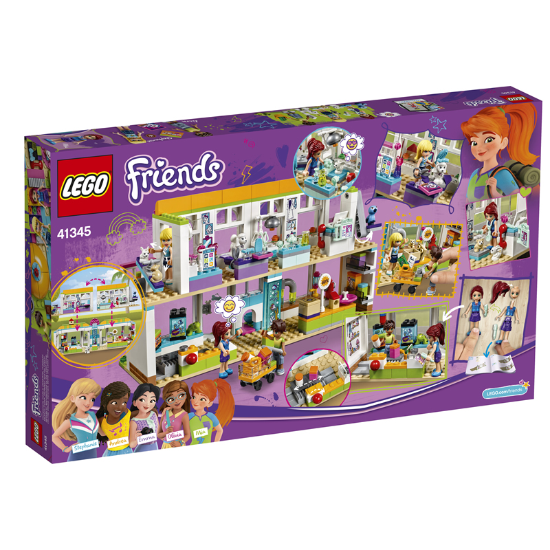 LEGO 41345 Friends Heart Lake City Pet Center small particles girls ...