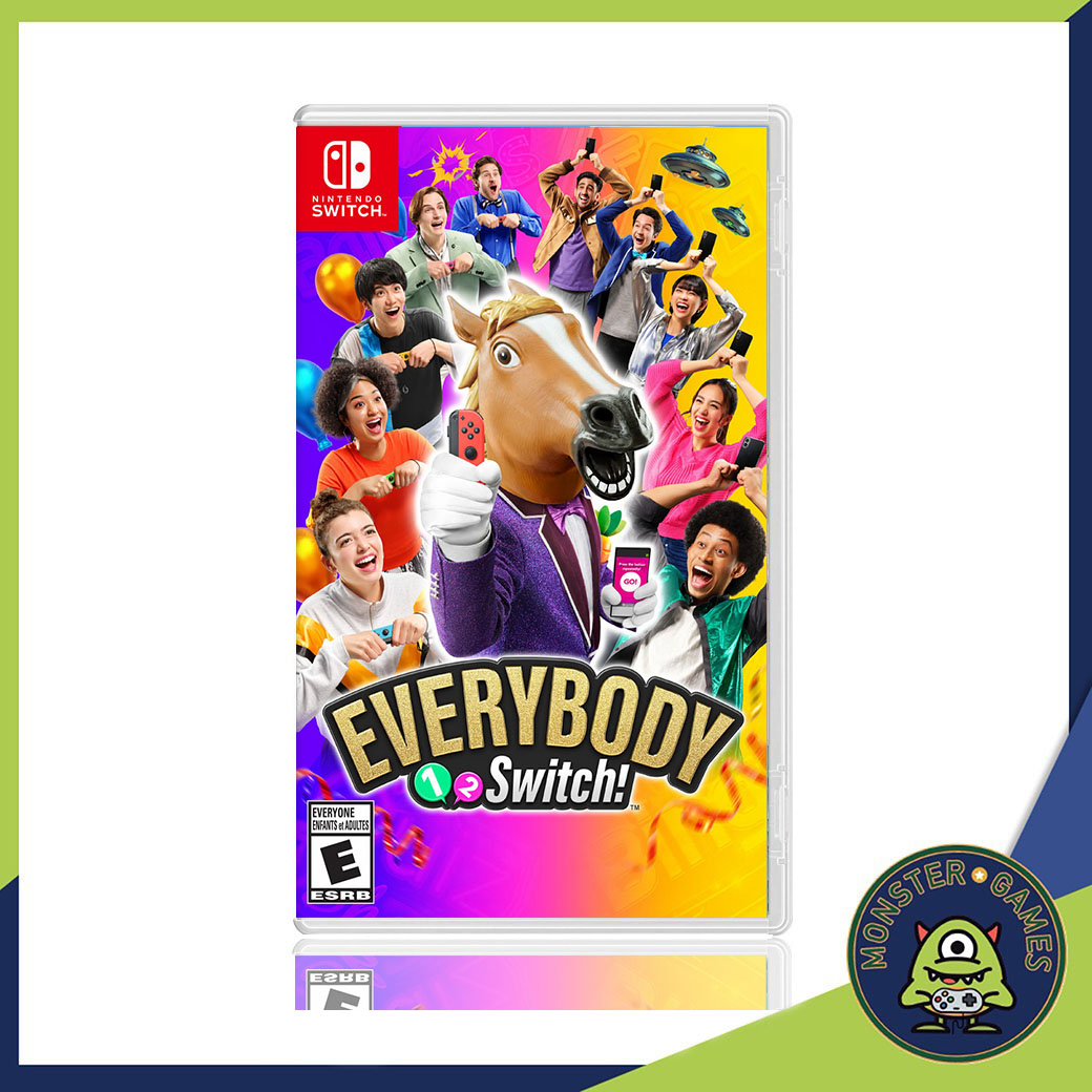 Everybody 1 2 Switch Nintendo Switch Game แผ่นแท้มือ1!!!!! (12 Switch ...