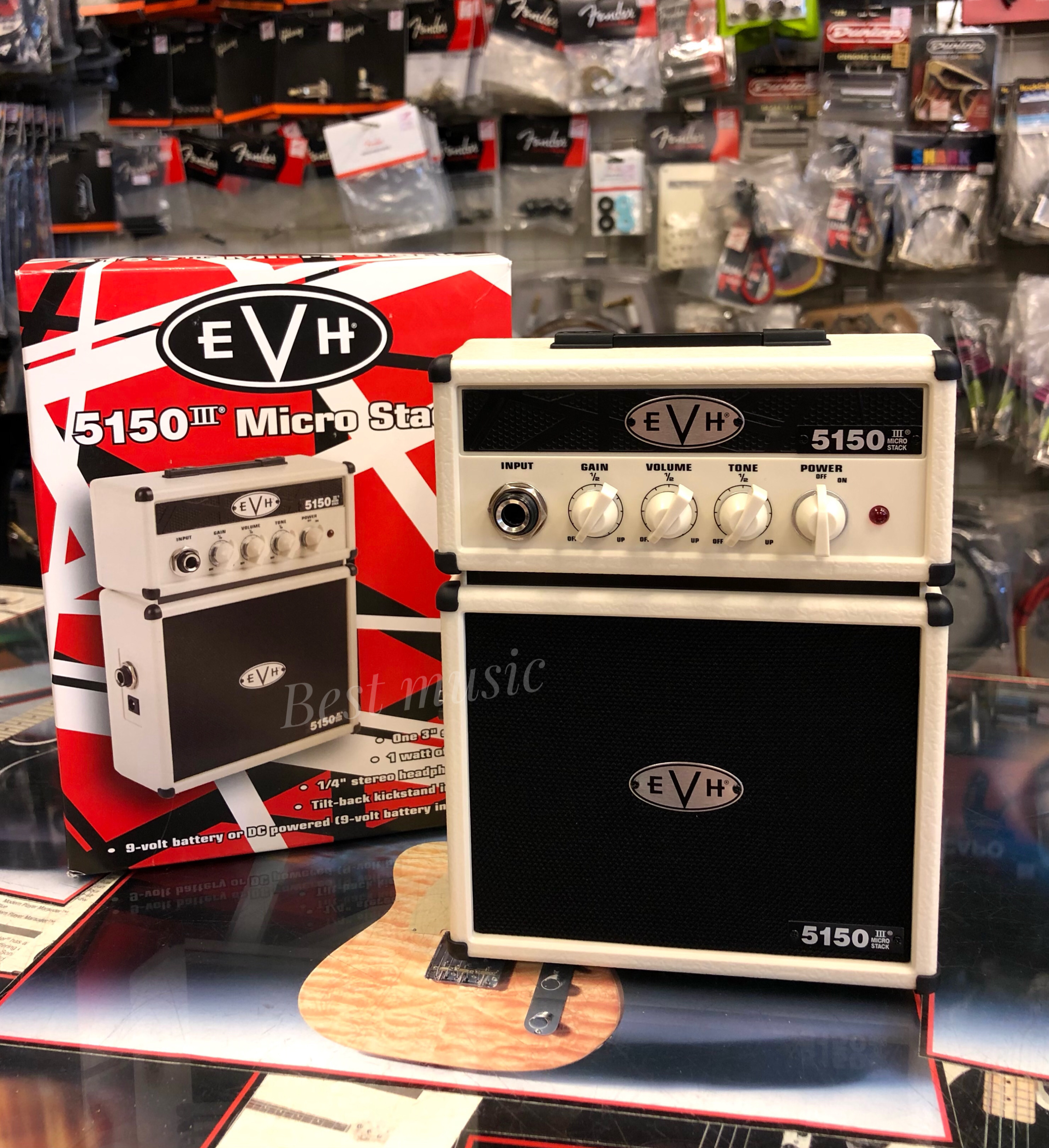 Mini Amp - แอมป์กีต้าร์ไฟฟ้า ตัวเล็ก / EVH 5150III MICRO STACK - Best ...