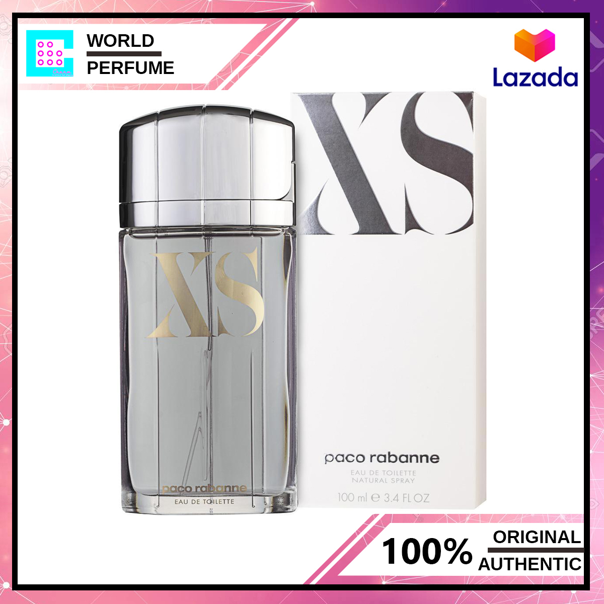 Paco Rabanne XS EDT 100 ml. | Lazada.co.th