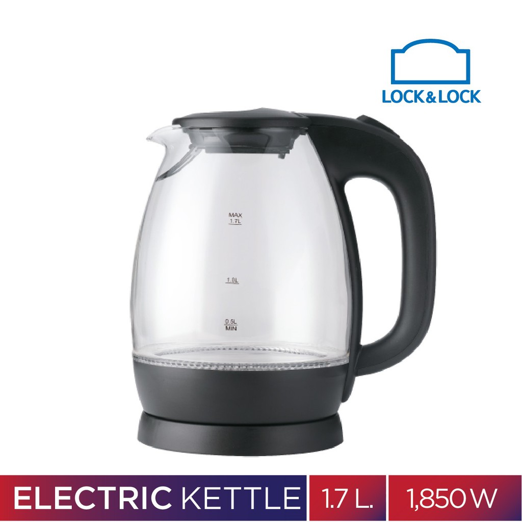 ลดสุดคุ้ม!! LOCK&LOCK กาต้มน้ำไฟฟ้า Electric Kettle EJK432 ประหยัดไฟ ...