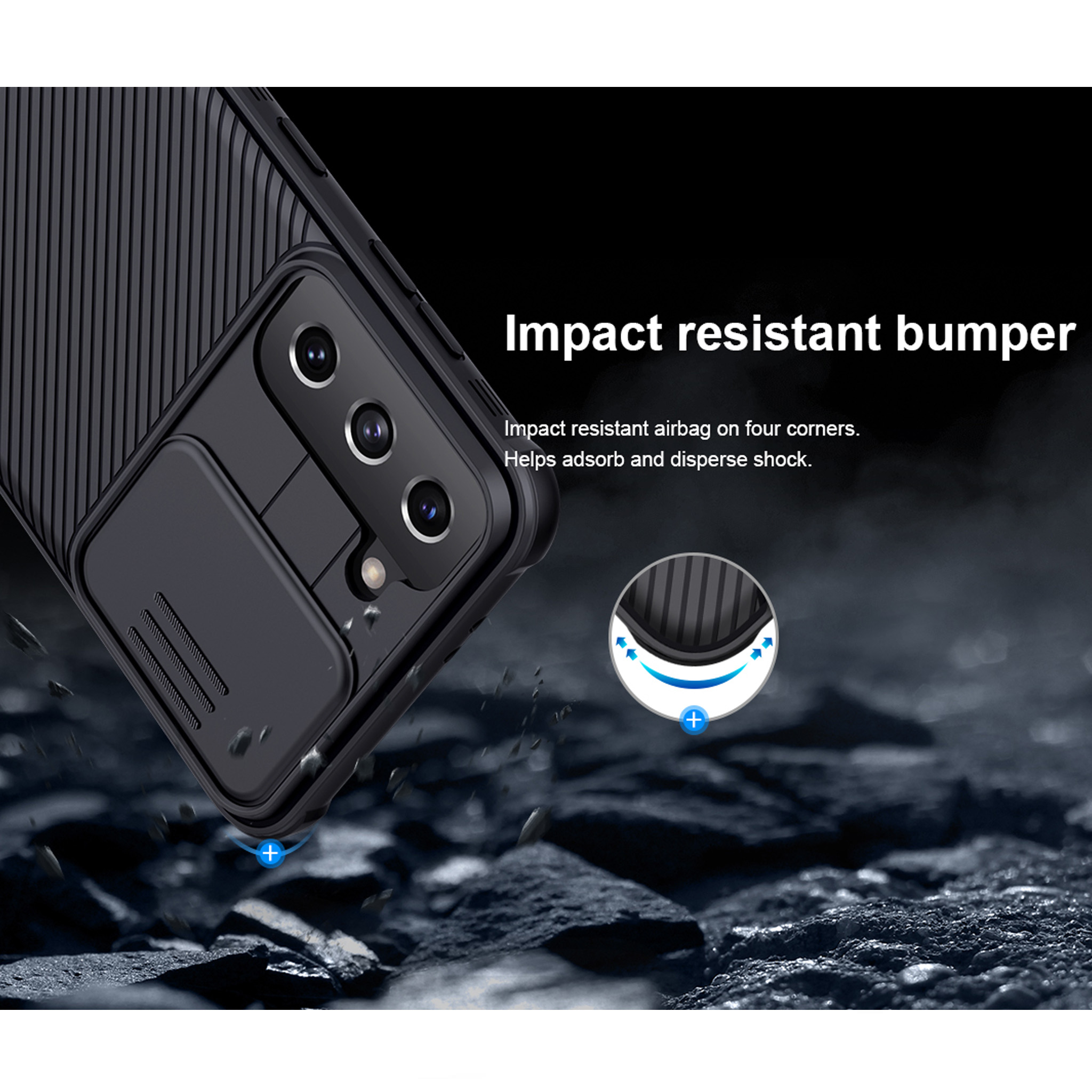 Nillkin CamShield Pro Case for Galaxy S22 / S22 Pro / S22 Plus / S22 Ultra / S21 FE / S21+/S21 ...