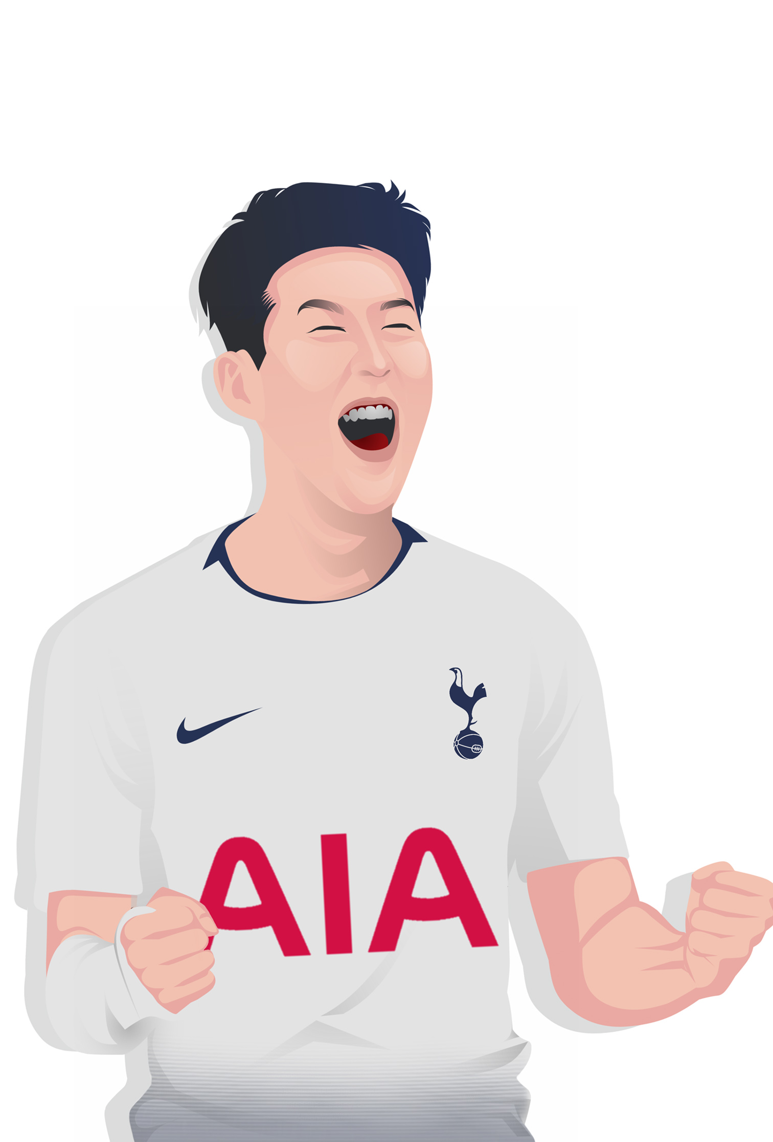 โปสเตอร์ ซอน ฮึงมิน Son Heung min สเปอร์ Tottenham Hotspur Football ...
