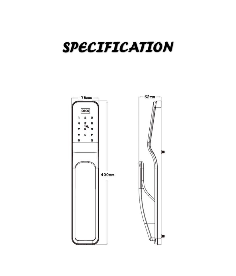 F9 Digital Door Lock - K.I.T Keep In Touch - ThaiPick