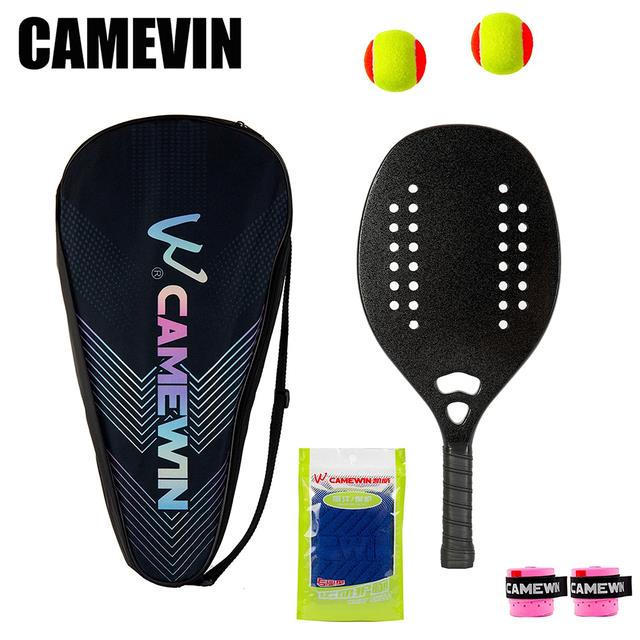 Camewin New 3K Carbon Fiber Beach Tennis Racket Padel Racket Beach ...