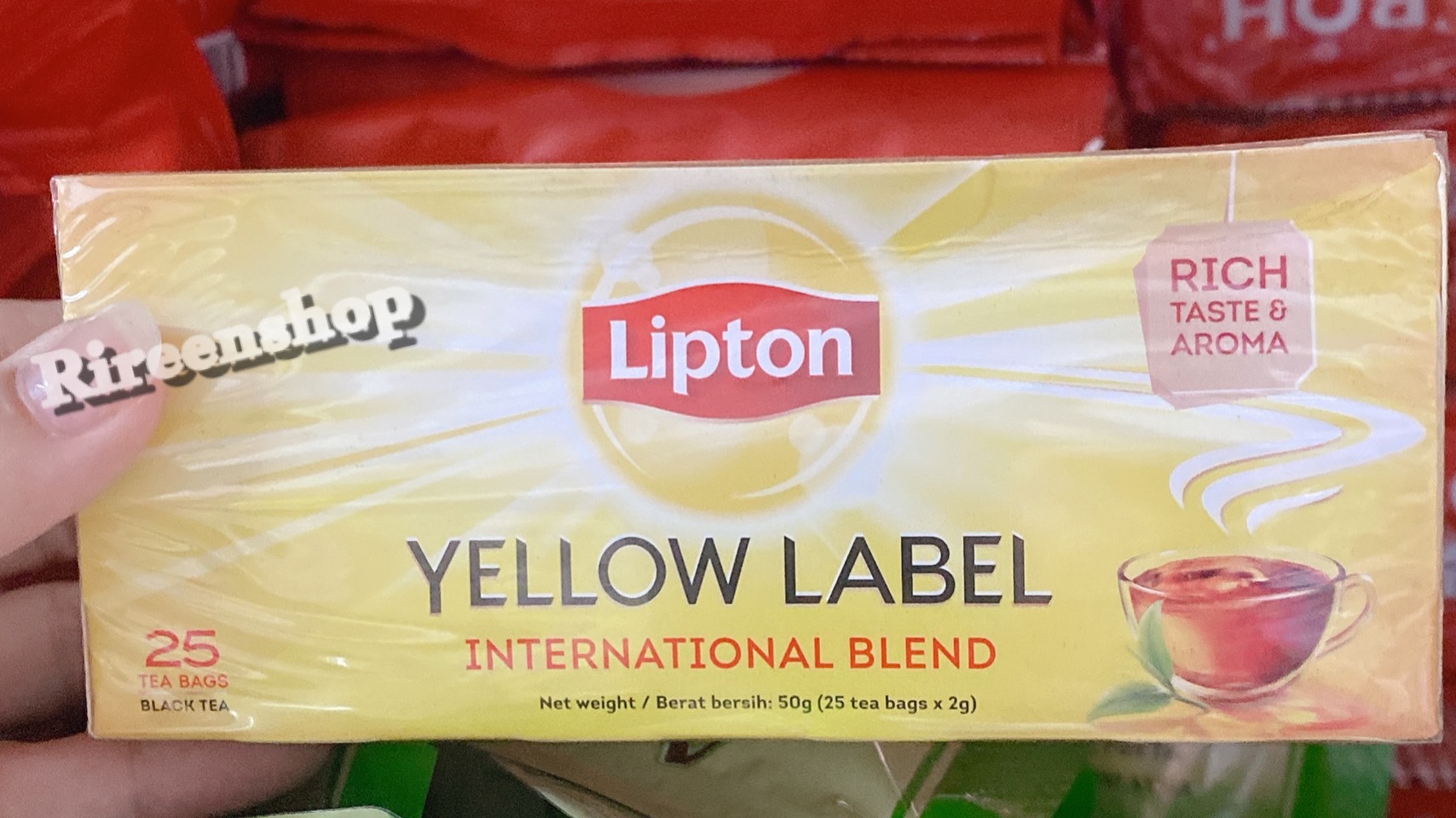ชาลิปตัน LIPTON YELLOW LABEL TEA ซองเปลือย | Lazada.co.th
