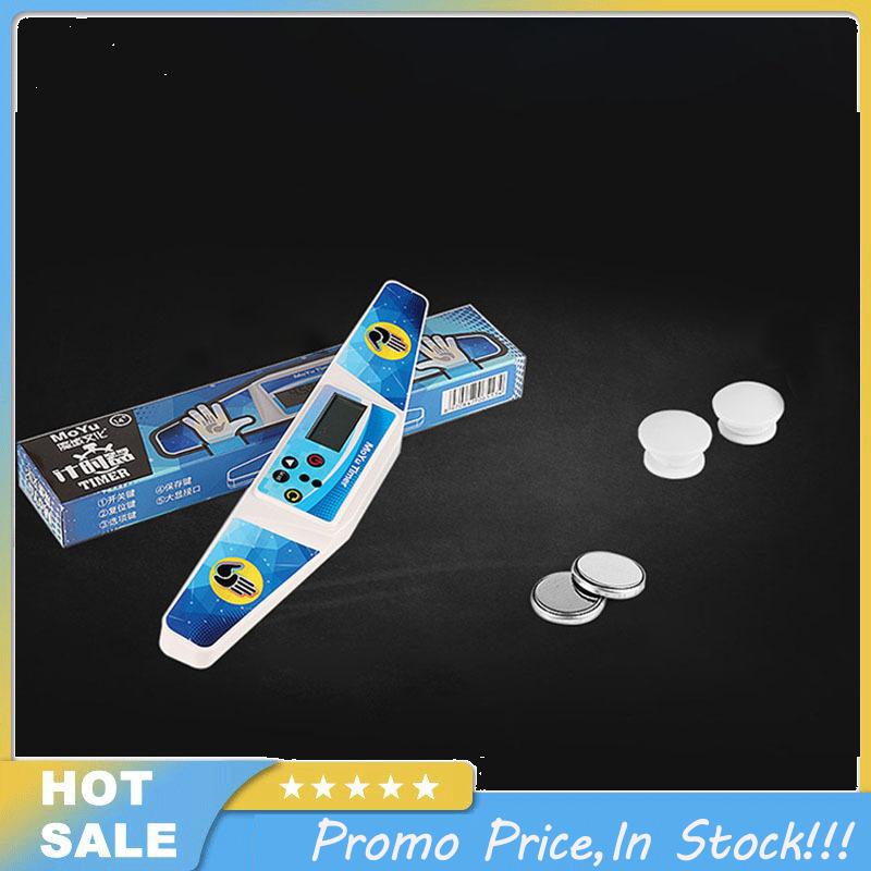 White Timer Clock Machine Moyu Display for Speed Cube Magic Cube WCA ...