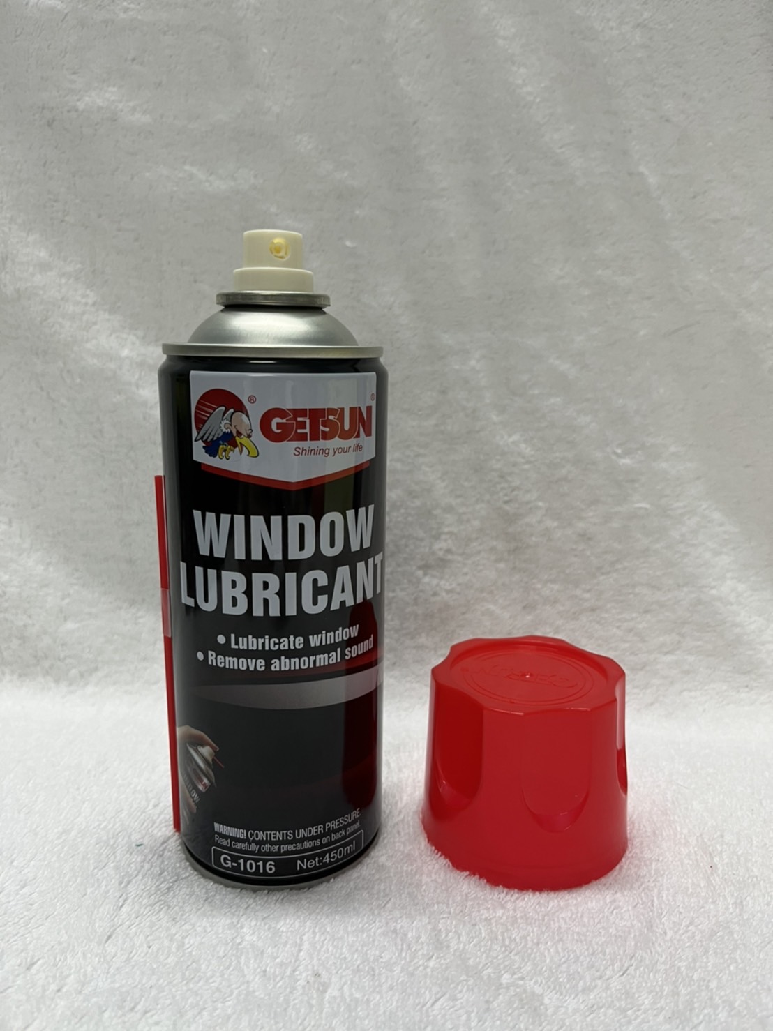 Getsun Car Window Lubricant สเปรย์หล่อลื่นรางกระจก หน้าต่าง ประตู น้ำยาลดความฝืด 450ml G-1016 ...