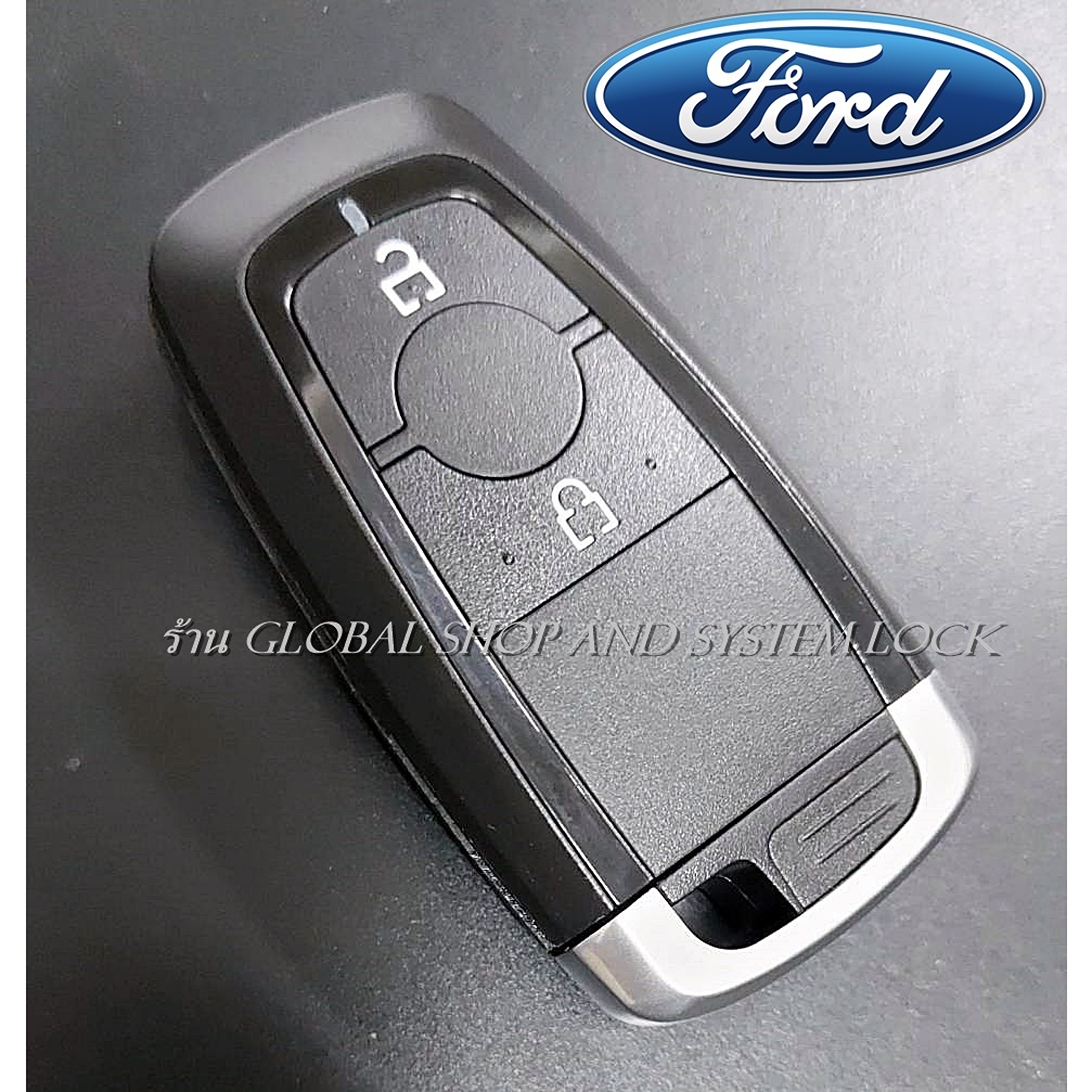 Ford Ranger Everest กรอบรีโมท แบบ smart key พร้อมดอกกุญแจ (( สินค้าใน ...