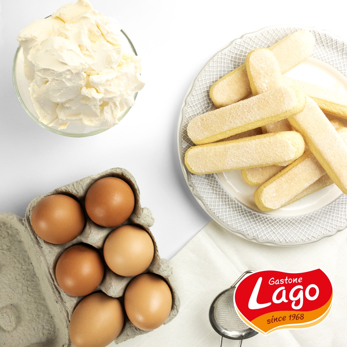 Lago Biscuits Lady Finger 200g ลาโก้ บิสกิตเลดี้ฟิงเกอร์ สำหรับทิรามิสุ ...