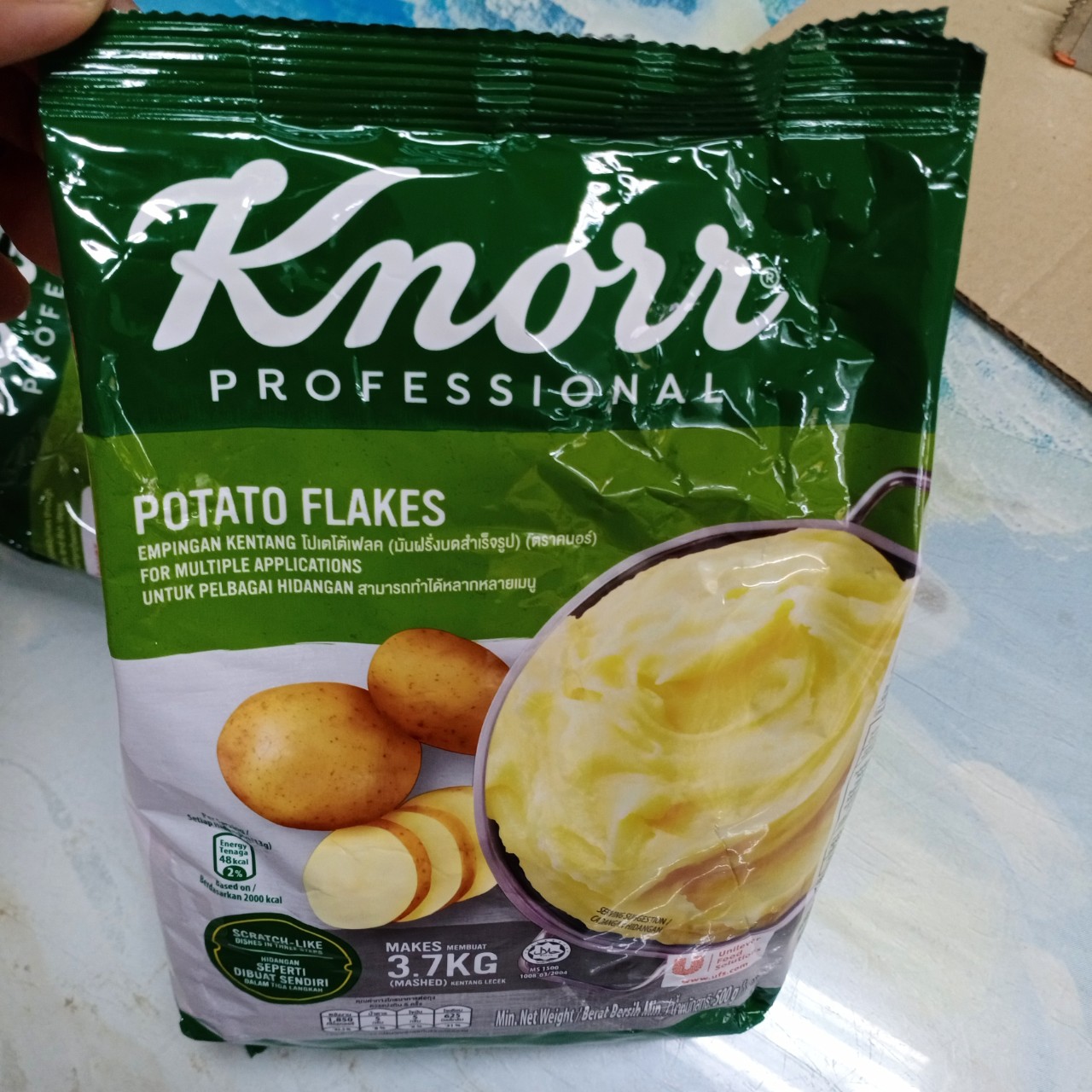 มันฝรั่งบดสำเร็จรูป คนอร์ Knorr Potato Flakes 500g(Germany ) HALAL Ready to shipmant พร้อมส่ง ...
