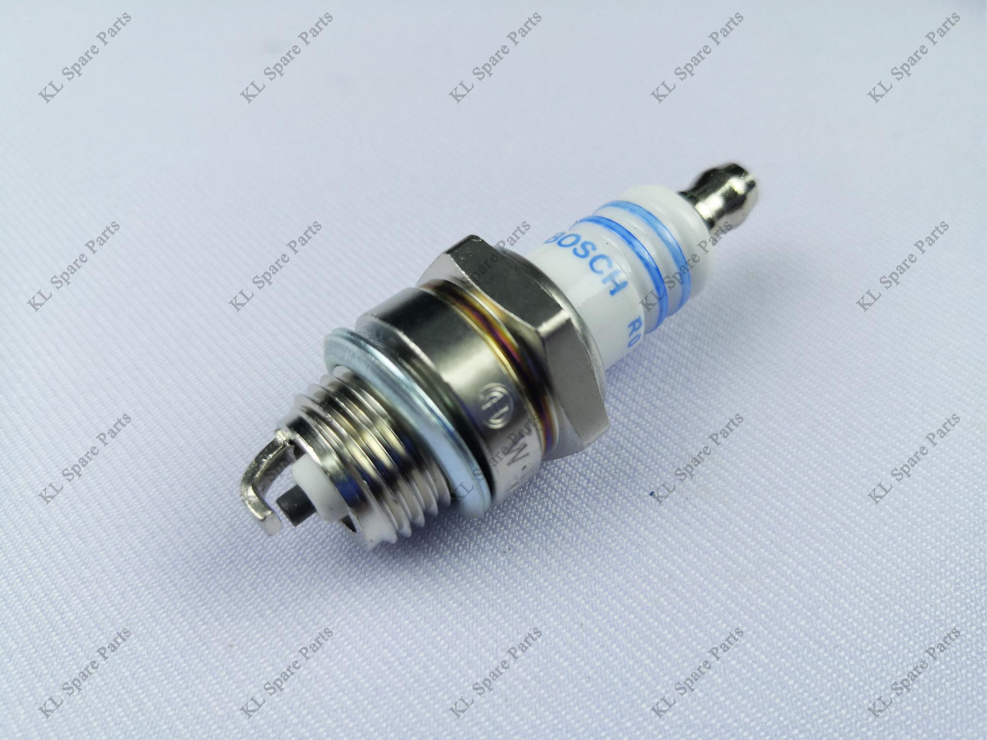 หัวเทียน Bosch WS7F (4 หัว กล่อง) หัวเทียนเครื่องตัดหญ้า หัวเทียน ...