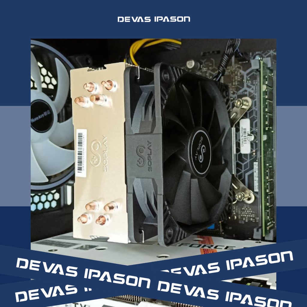 Devas IPASON PC DIA2-IB510 (i5-12400B660M16GBNVMe500GB650W) (GPU OPTIONAL) รับประกัน 3 ปี โดย ...