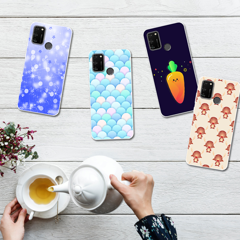 เคส HUAWEI P30 LITE HONOR 9A NOVA 3I 7 SE แฟชั่น Soft Cover TPU Case เค ...