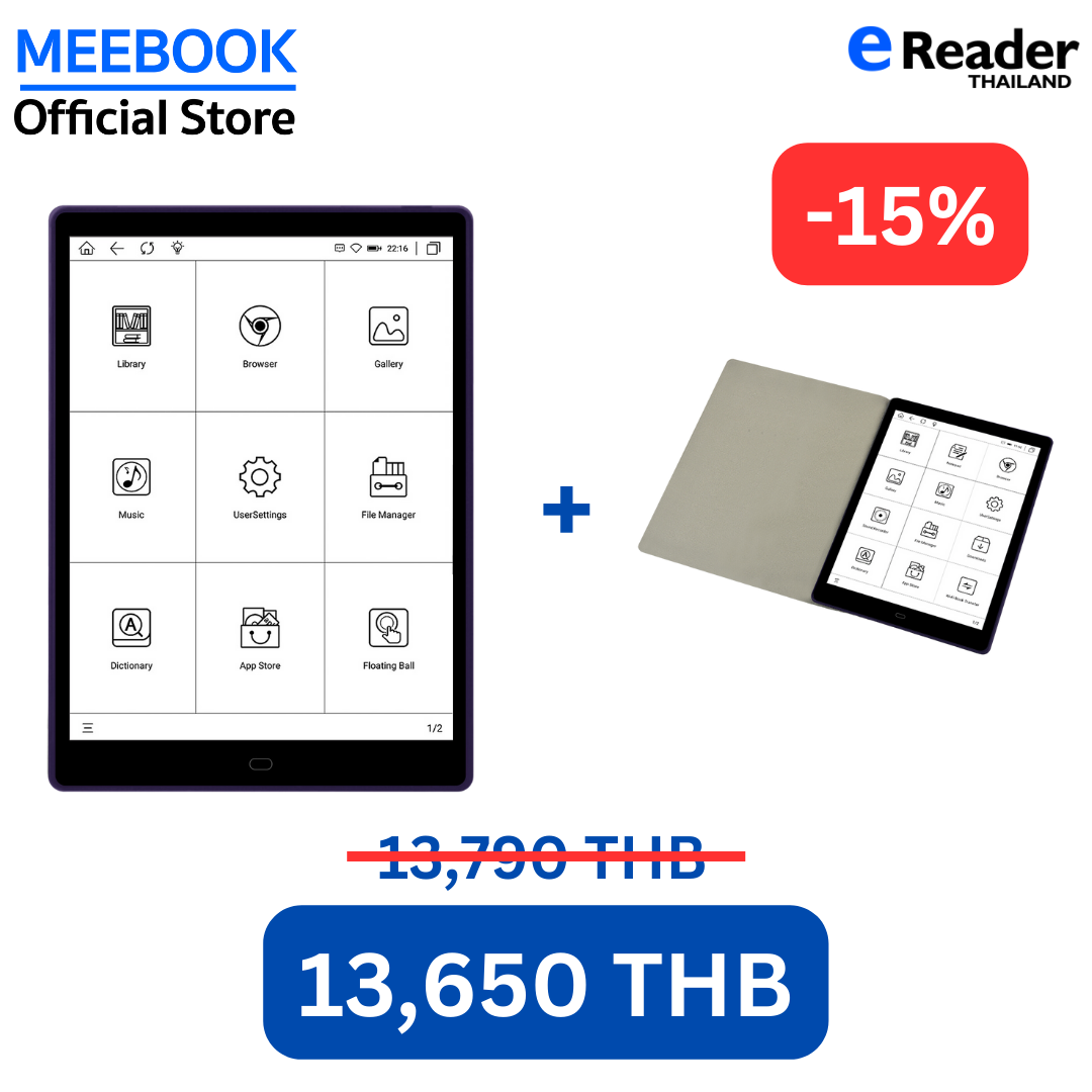 Meebook P10 Pro Edition eBook Reader 2023 - New 10" Eink (Android 11 ...