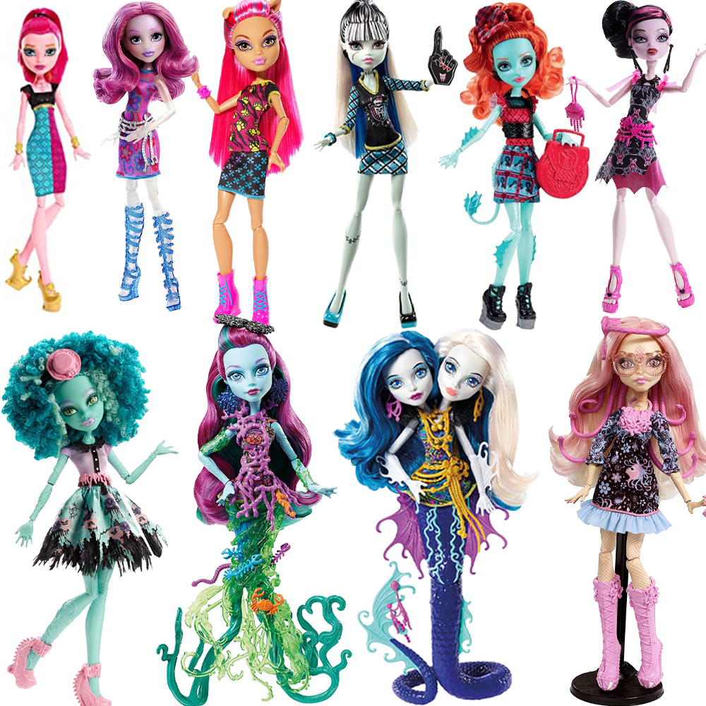 Original Monster High Doll Great Scarrier Reef Frights Viperine Gorgon ...