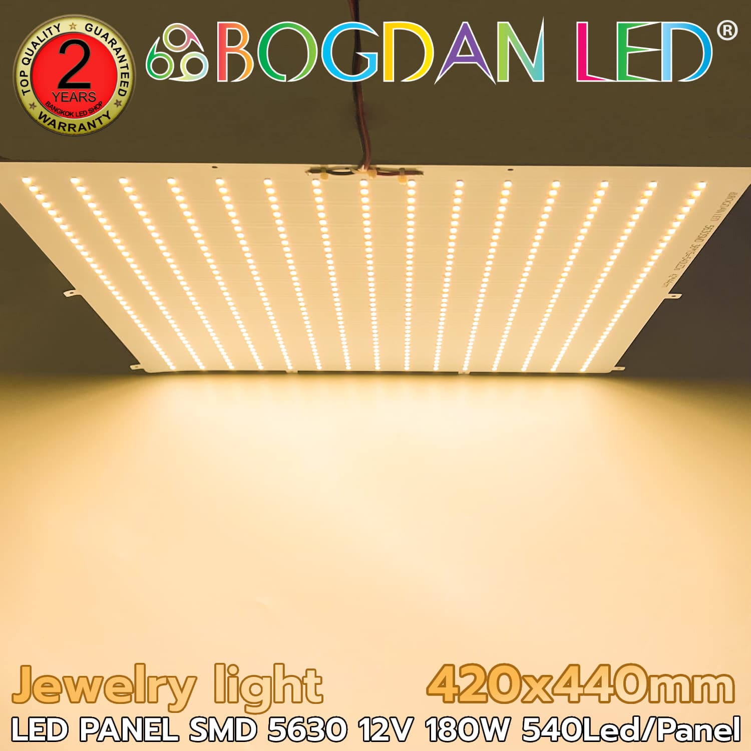 LED PANEL Jewelry Light K-AA5630 540LED 180W DC-12V IP20 BOGDAN LED ...