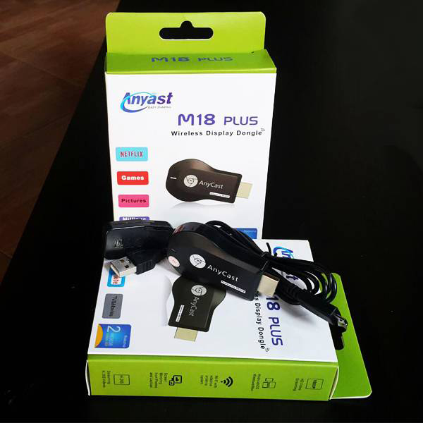 Anycast M18 Plus HDMI Wifi Display เชื่อมต่อมือถือเข้าจอไร้สาย ใช้ได้ ...