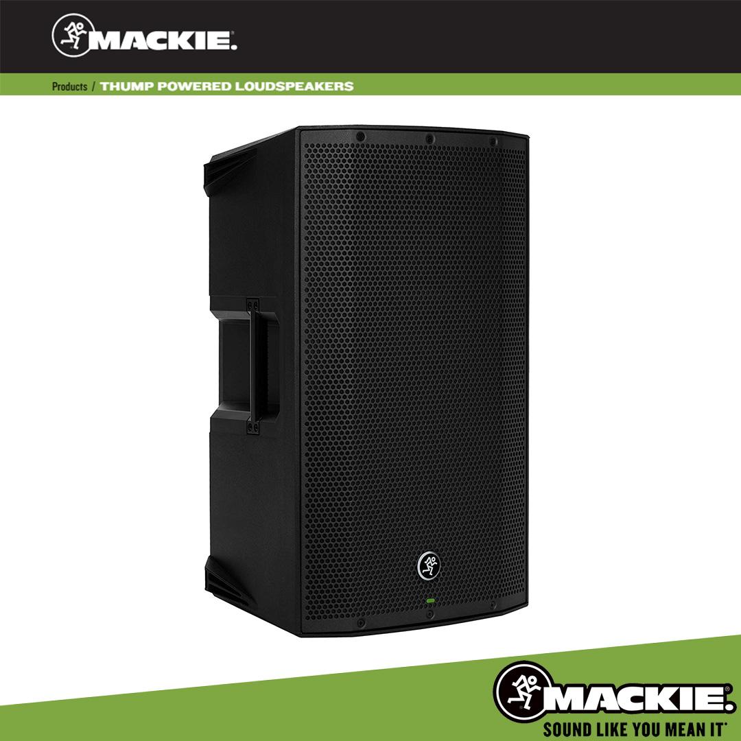 Mackie Thump15A ตู้ลำโพงมีแอมป์ในตัว ขนาด 15 นิ้ว Class D 1300 W 15″ Powered Loudspeaker เป็นได้ ...