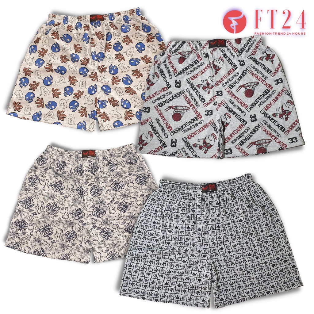 FT24.TH กางเกงบ๊อกเซอร์ Boxer ยี่ห้อ MCKing boxer ราคาต่อ 1 ตัว กางเกงในชาย ผ้าคอตตอน อย่างดี ...