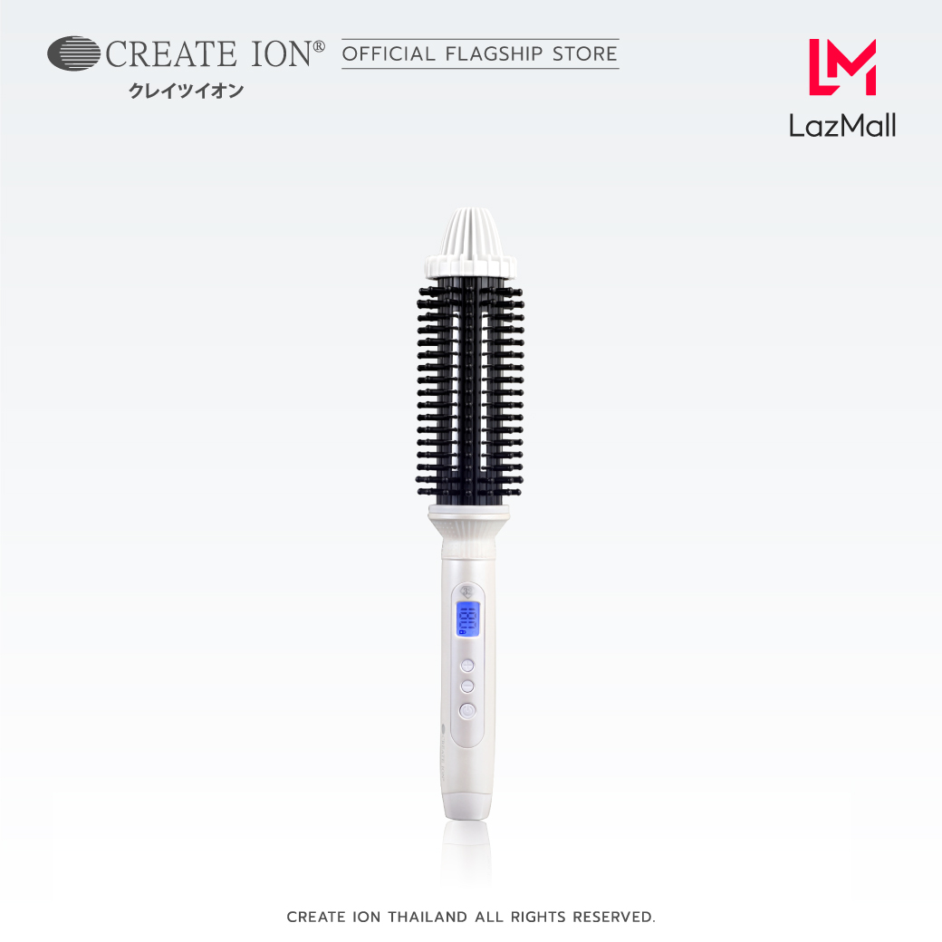 CREATE ION แปรงม้วนผมไฟฟ้า Roll Brush Iron II 32mm - Create Ion ...