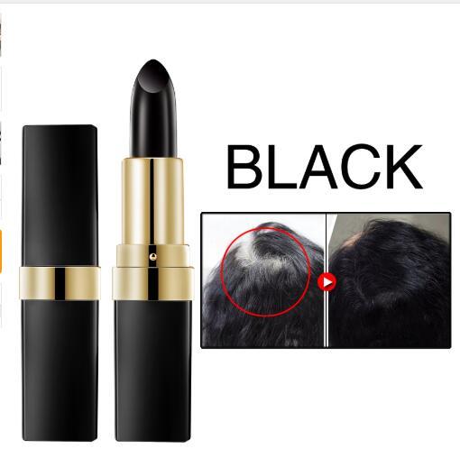 ครีมปิดผมขาว ผมงอก ไรผม One-Time Hair dye Instant Gray Root Coverage ...