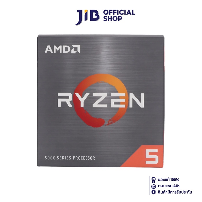 CPU (ซีพียู) AMD RYZEN 5 5600X 3.7 GHz (SOCKET AM4) - JIB Computer Group - ThaiPick