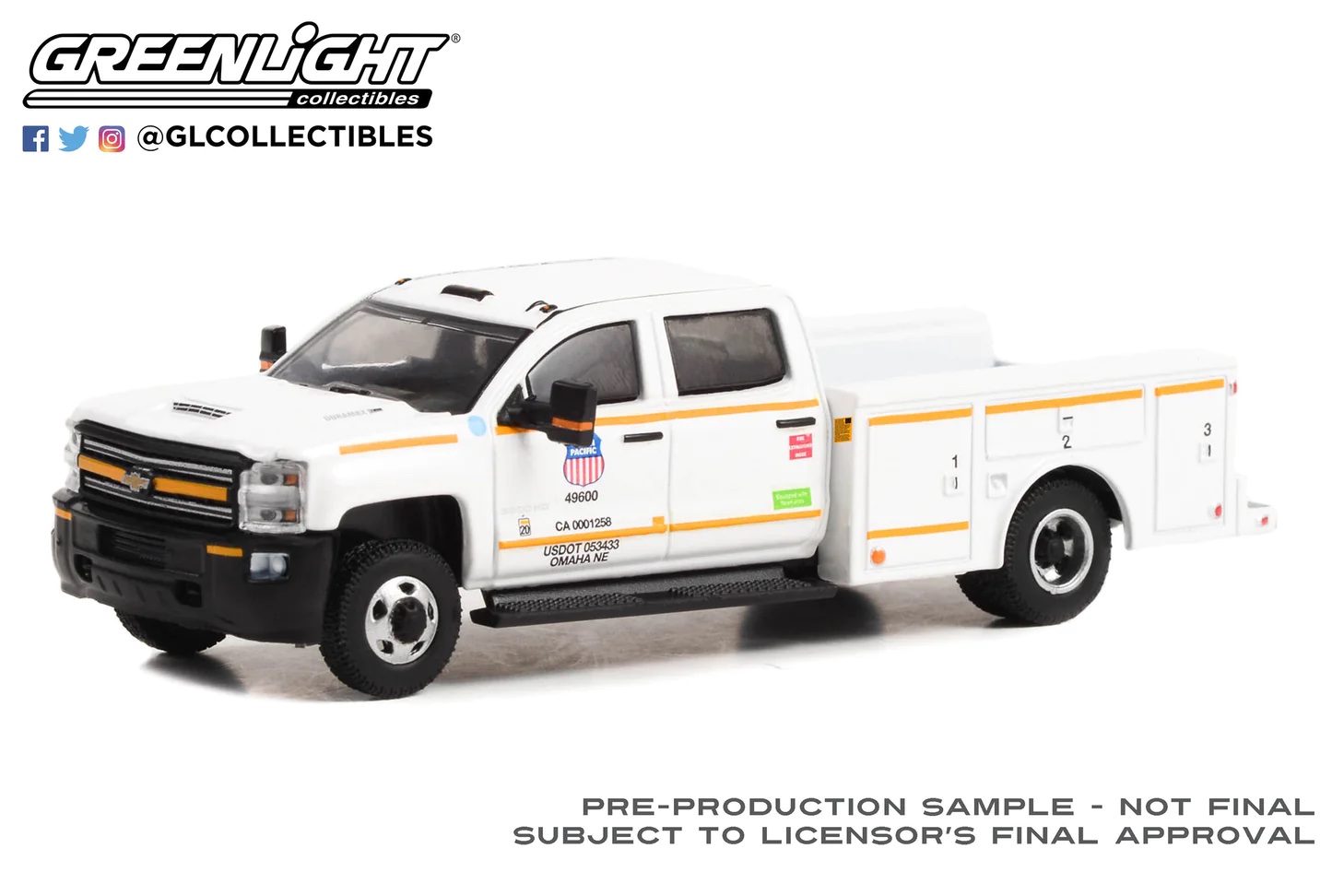 Greenlight 164 Dually Drivers Series 11 - 2018 Chevrolet Silverado 3500 ...
