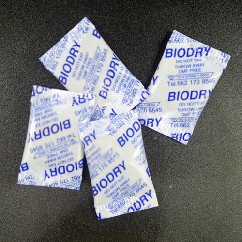 BioDry ดินดูดความชื้น พลาสติก 1 กรัม กันชื้น Biodry เกรด A ขนาดซอง 4.0 ...