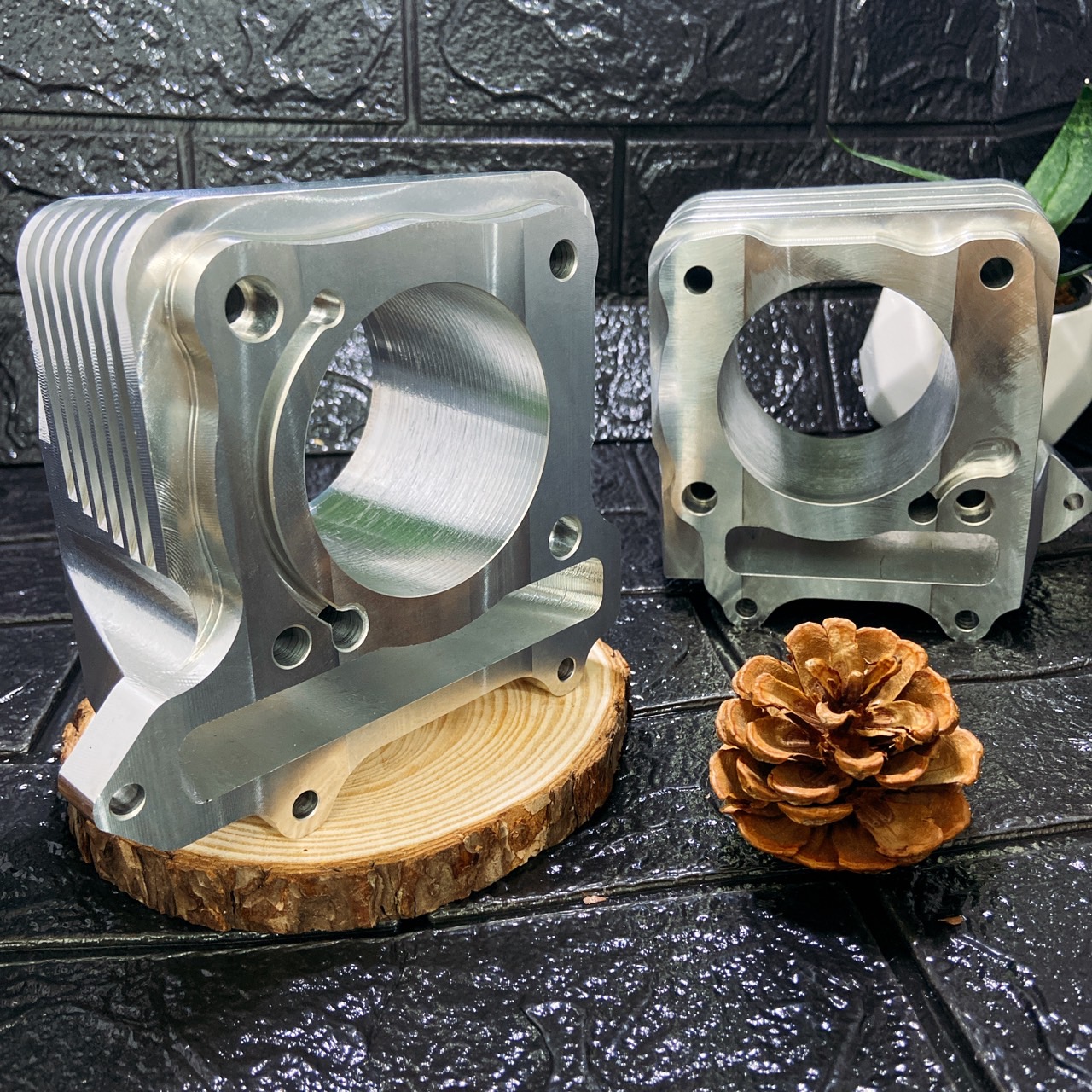 เสื้อสูบ CNC#RAIDER150 สำหรับคาบู ยาว70mm | Lazada.co.th