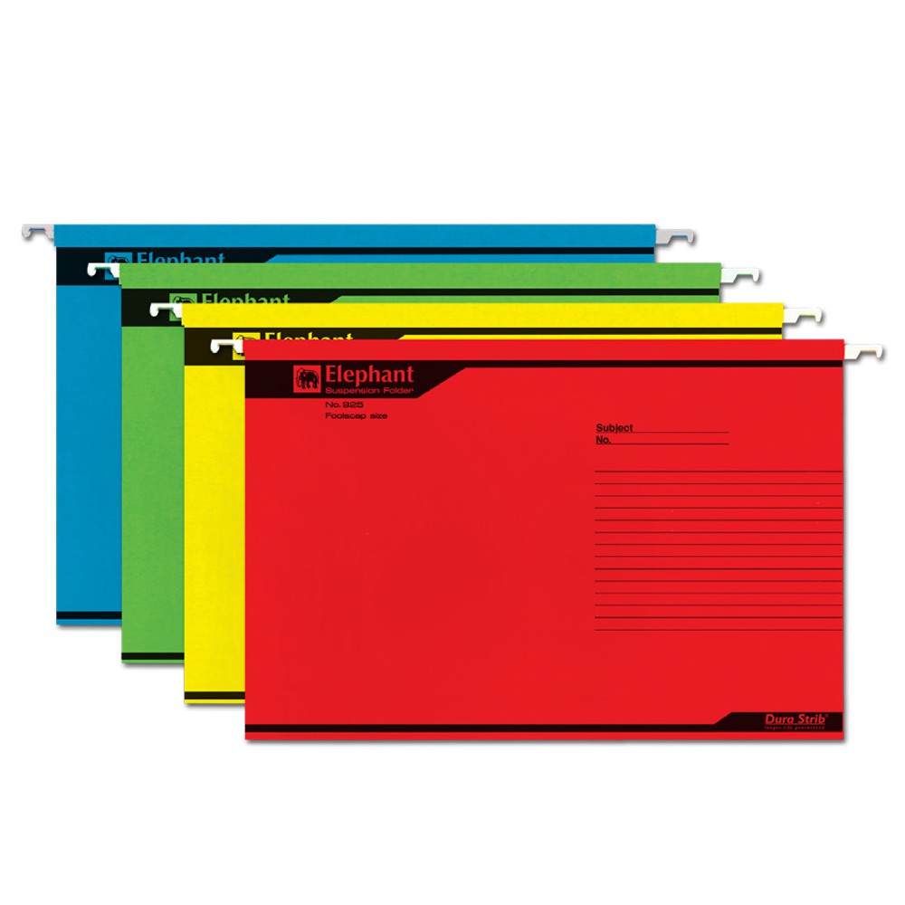 ELEPHANT แฟ้มแขวน ตราช้าง รุ่น 925 F4 HANGING FILE (10 เล่ม/แพ็ค ...