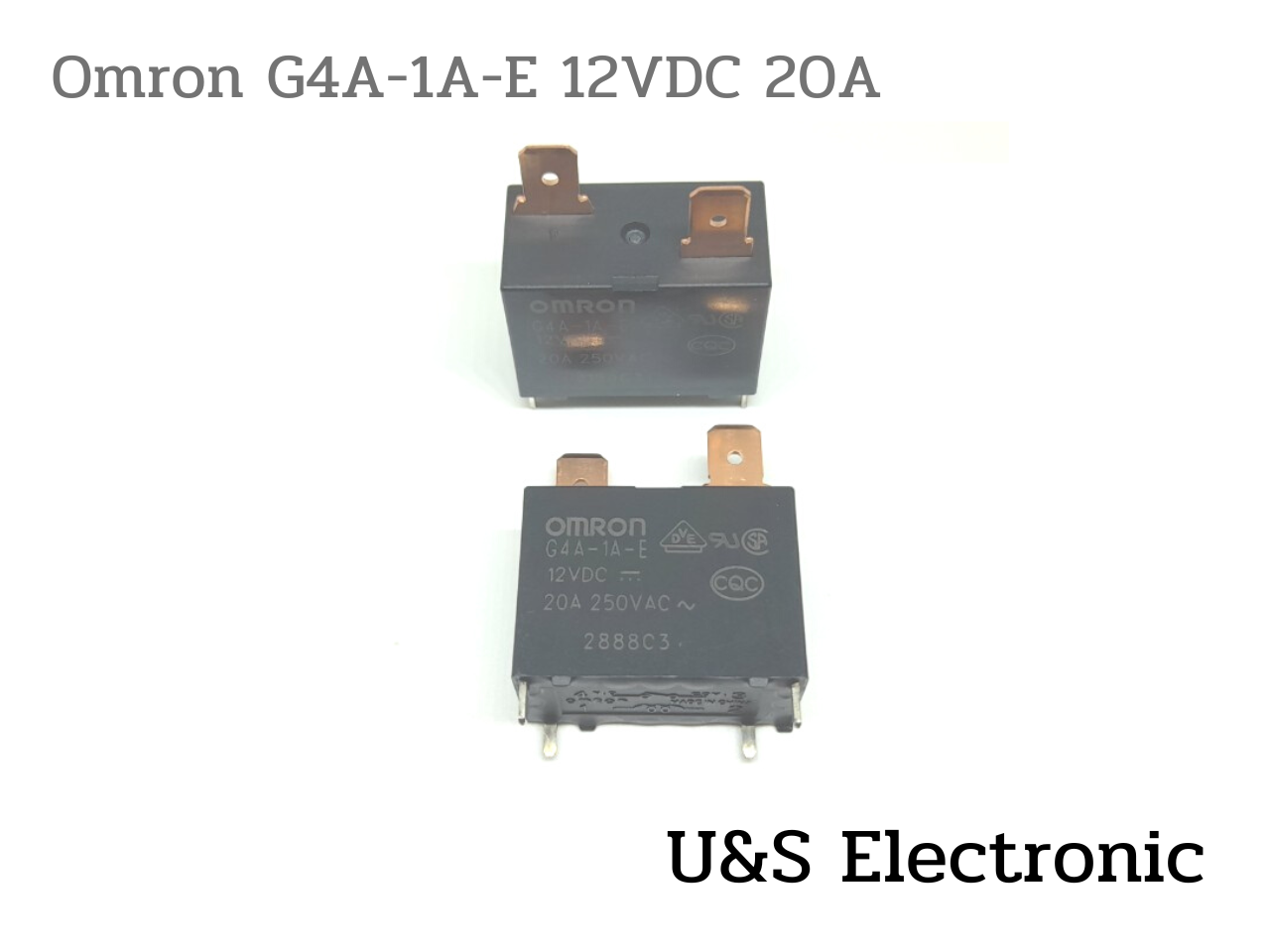 รีเลย์ (Relay Omron G4A-1A-E 12VDC 20A) | Lazada.co.th