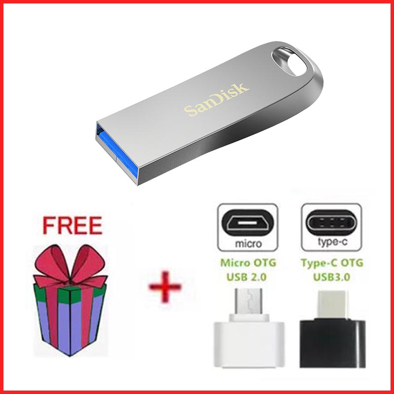 แฟลชไดร์ฟ SANDISK Flash Drive ULTRA LUXE USB 3.0 (SDCZ74-G46 ...
