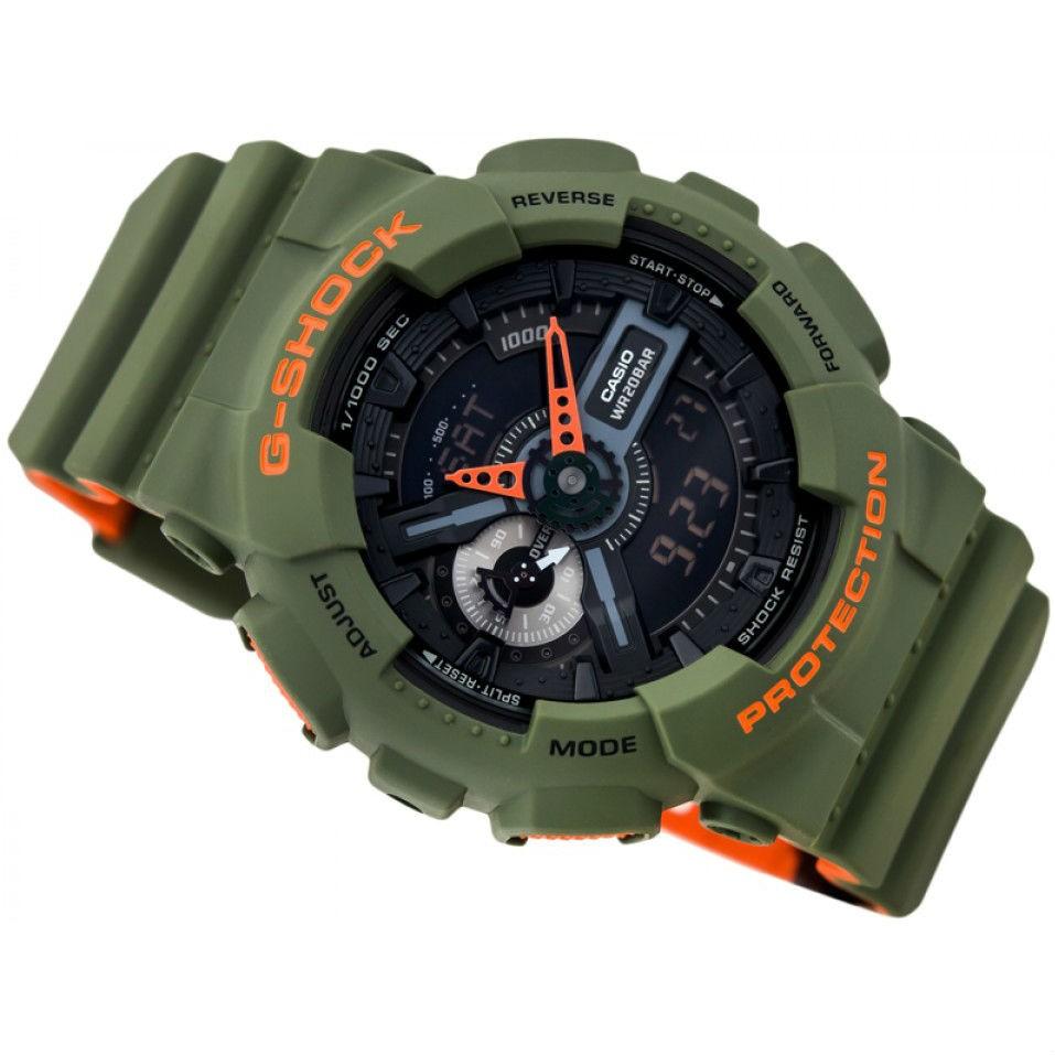 นาฬิกาCasio G-Shock GA-110LN Layered Neon colors series รุ่น GA-110LN ...