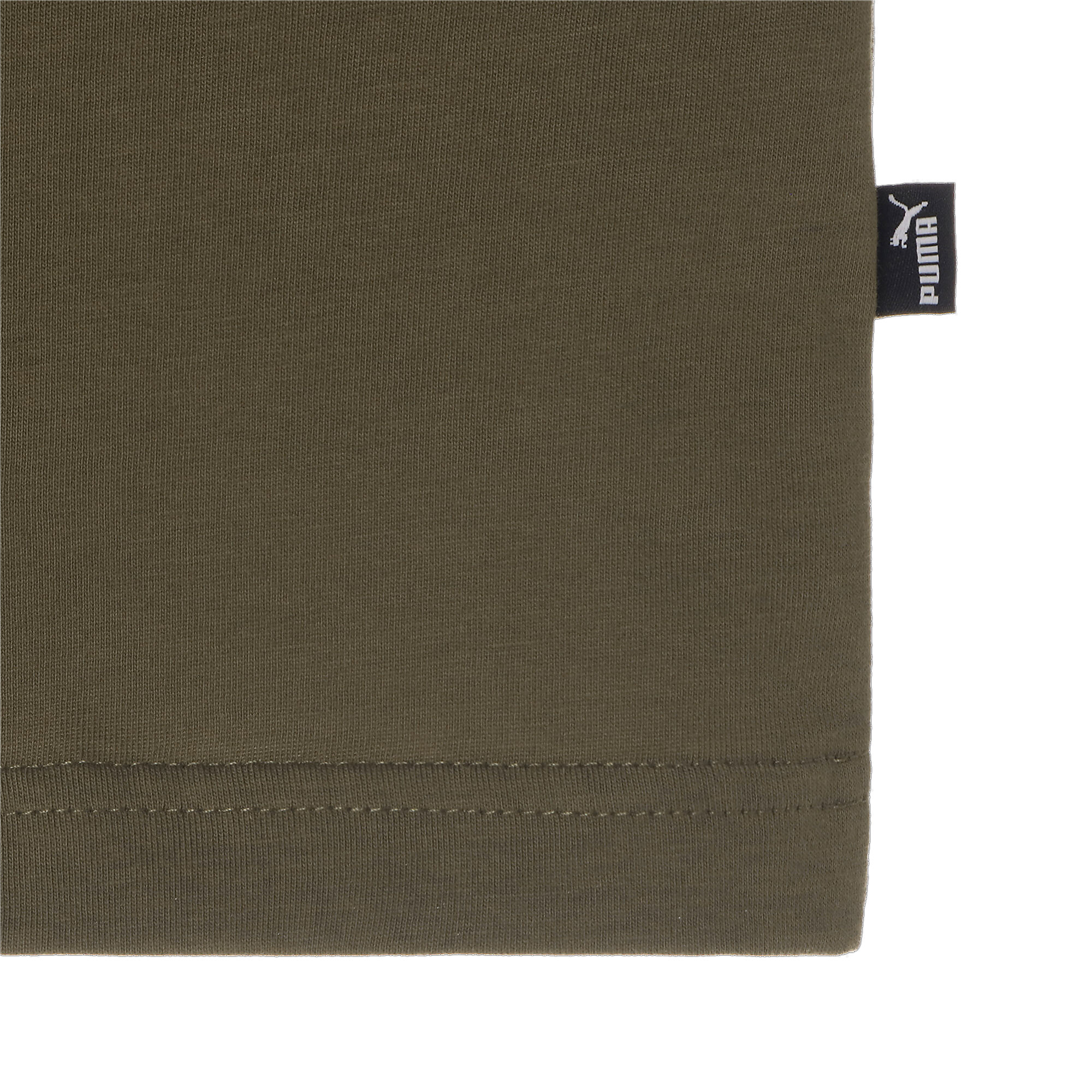 PUMA BASICS - เสื้อยืดผู้ชาย Essentials สีเขียว - APP - 84722320 - PUMA ...