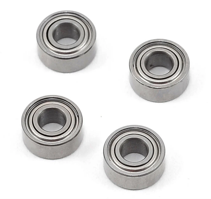 4 ชิ้น 685-ZZ ( 5 x 11 x 5 mm.) Ball Bearing เม็ดกลม ฝาเหล็ก 685Z = 4 ...