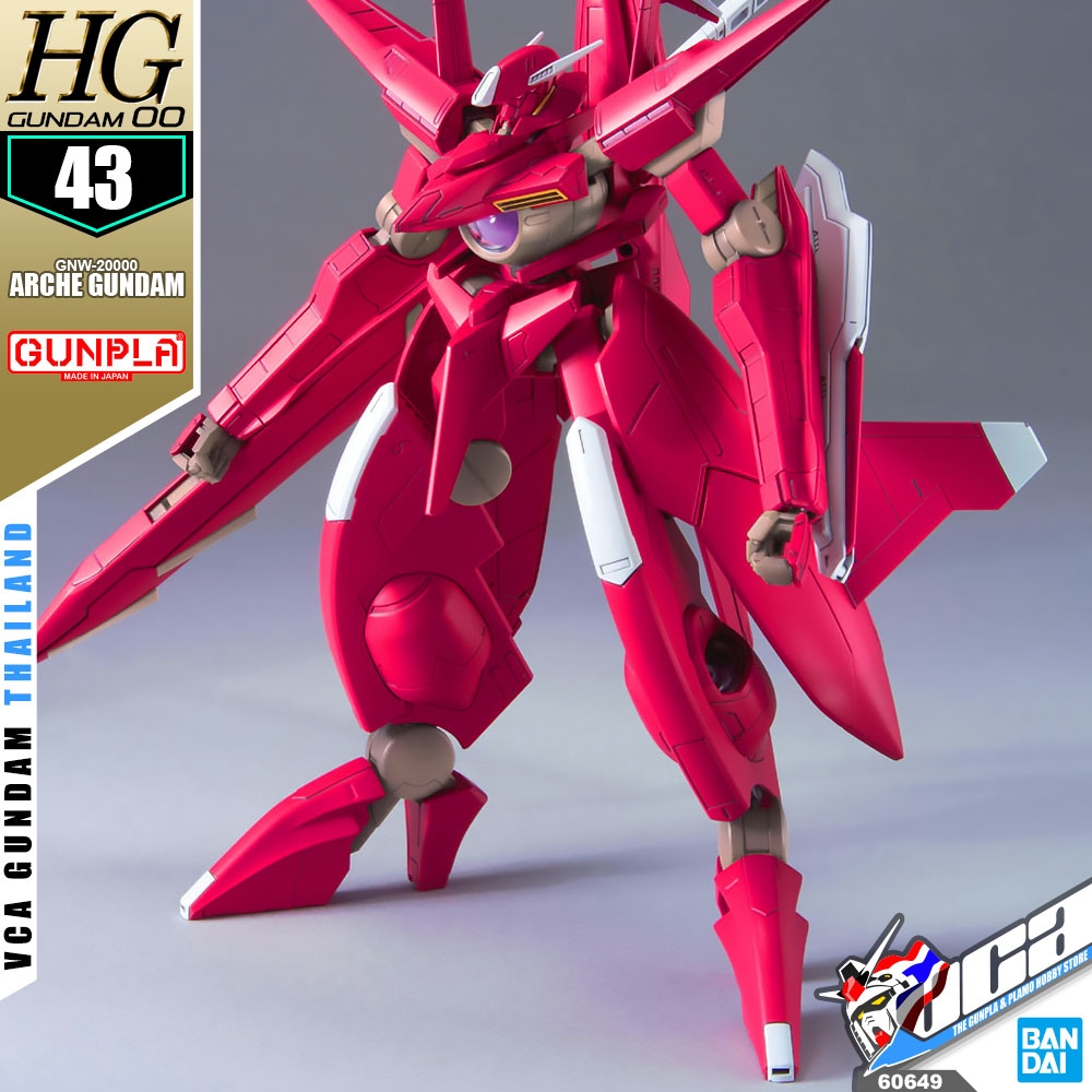 BANDAI GUNPLA HIGH GRADE HG 1144 ARCHE GUNDAM โมเดล กันดั้ม กันพลา VCA ...
