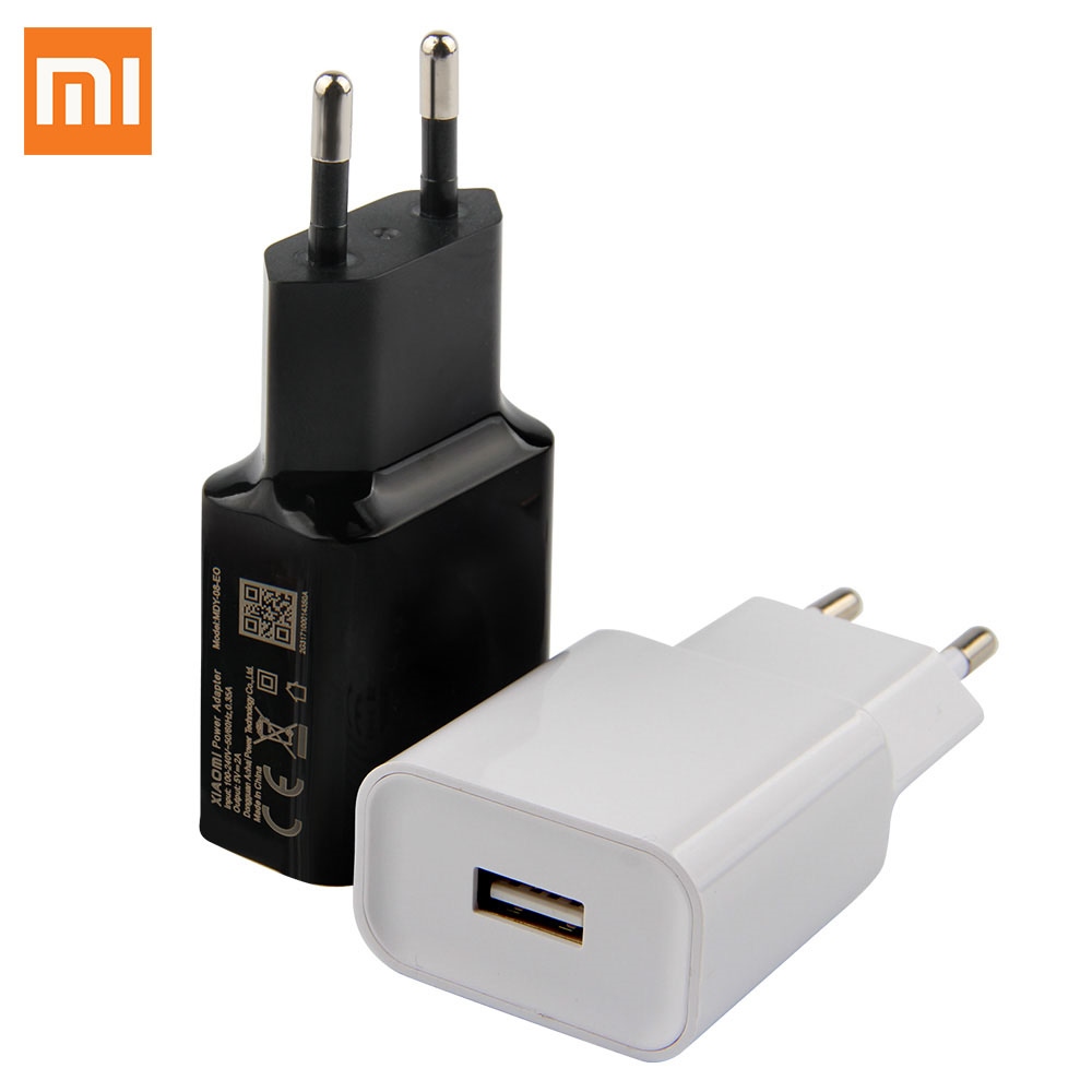 Original XIAOMI 5V 2A EU Travel Charger For Redmi Note 7 6 Note8 Mi 5 ...