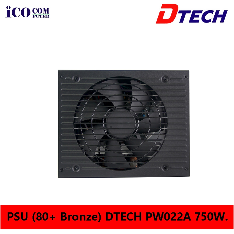 DTECH Power Supply 750W 80 PSU PW022A - icocomputer - ThaiPick