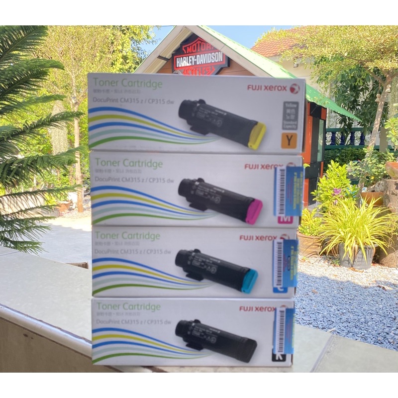 Fuji xerox 315 Bk C M Y ใช้กับเครื่องปริ้น Fuji Xerox Docuprint รุ่น ...