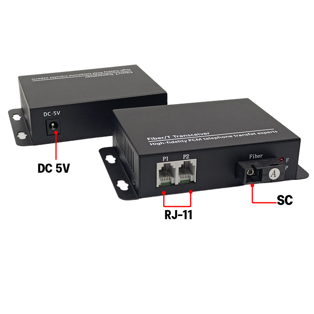 Media Fiber To Phone Telephone Voice Optical PCM 4 CH (SCSX20km) - Lan ...