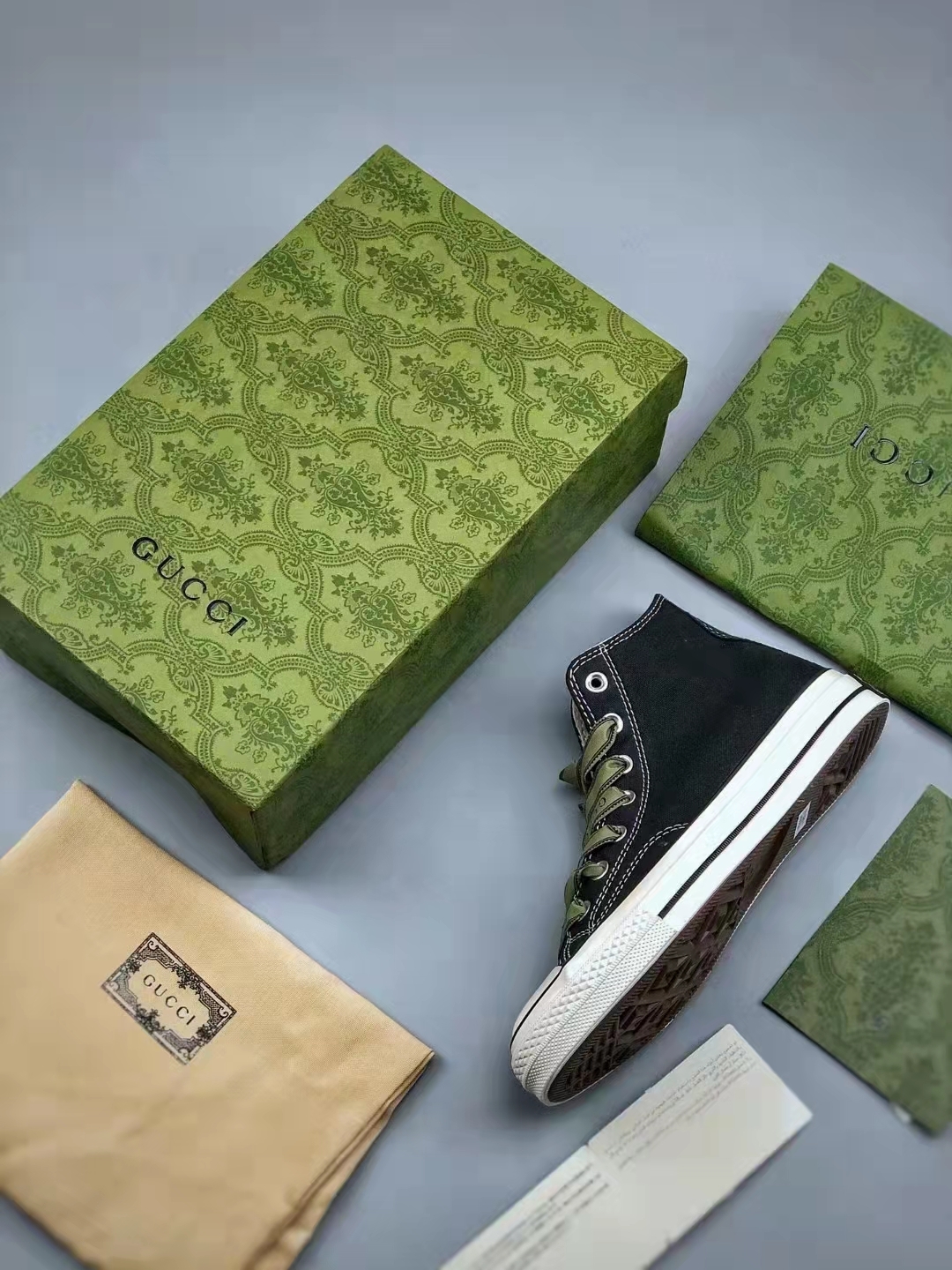 รองเท้าผ้าใบ GUCCI&CONVERSE 1970S joint model classic matching and ...