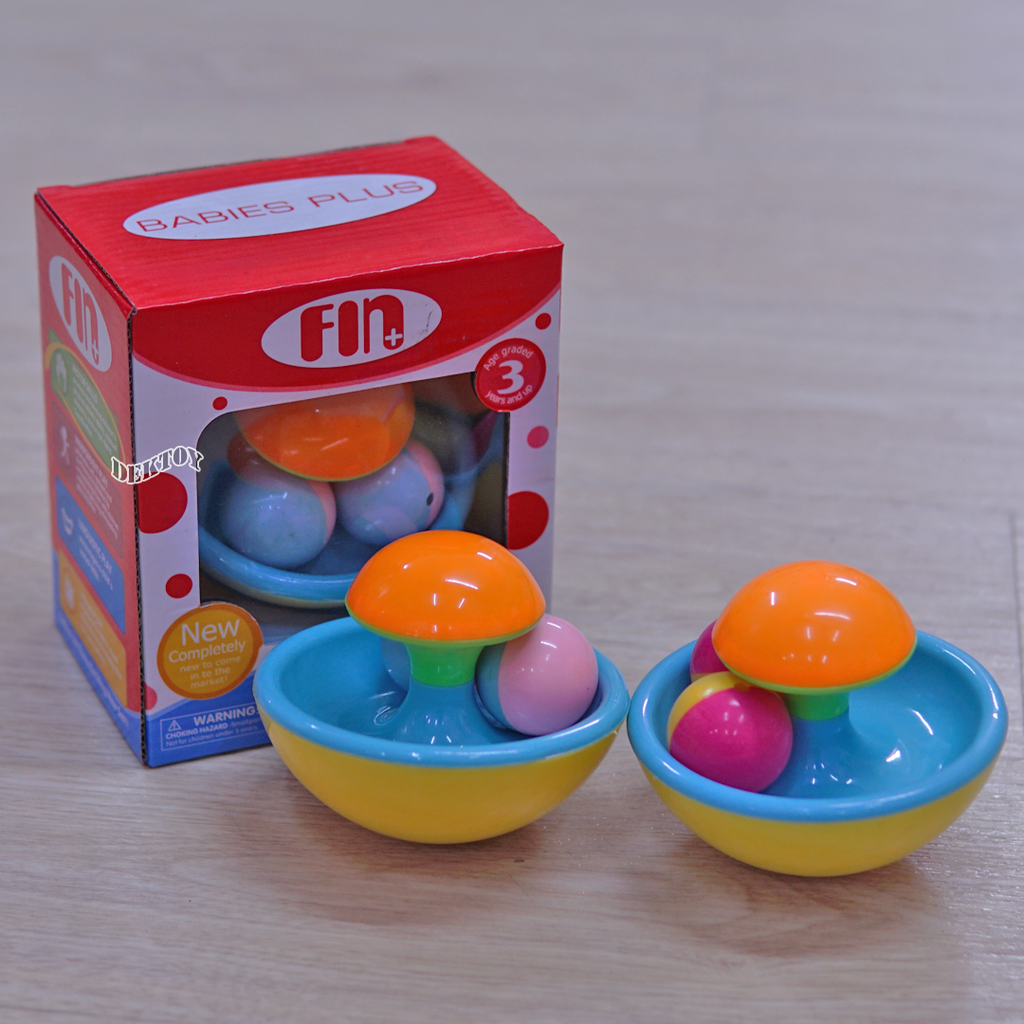 Fin babiesplus กรุ๊งกริ๊ง ของเล่นเด็ก เขย่ามือ TOY-851-3 | Lazada.co.th