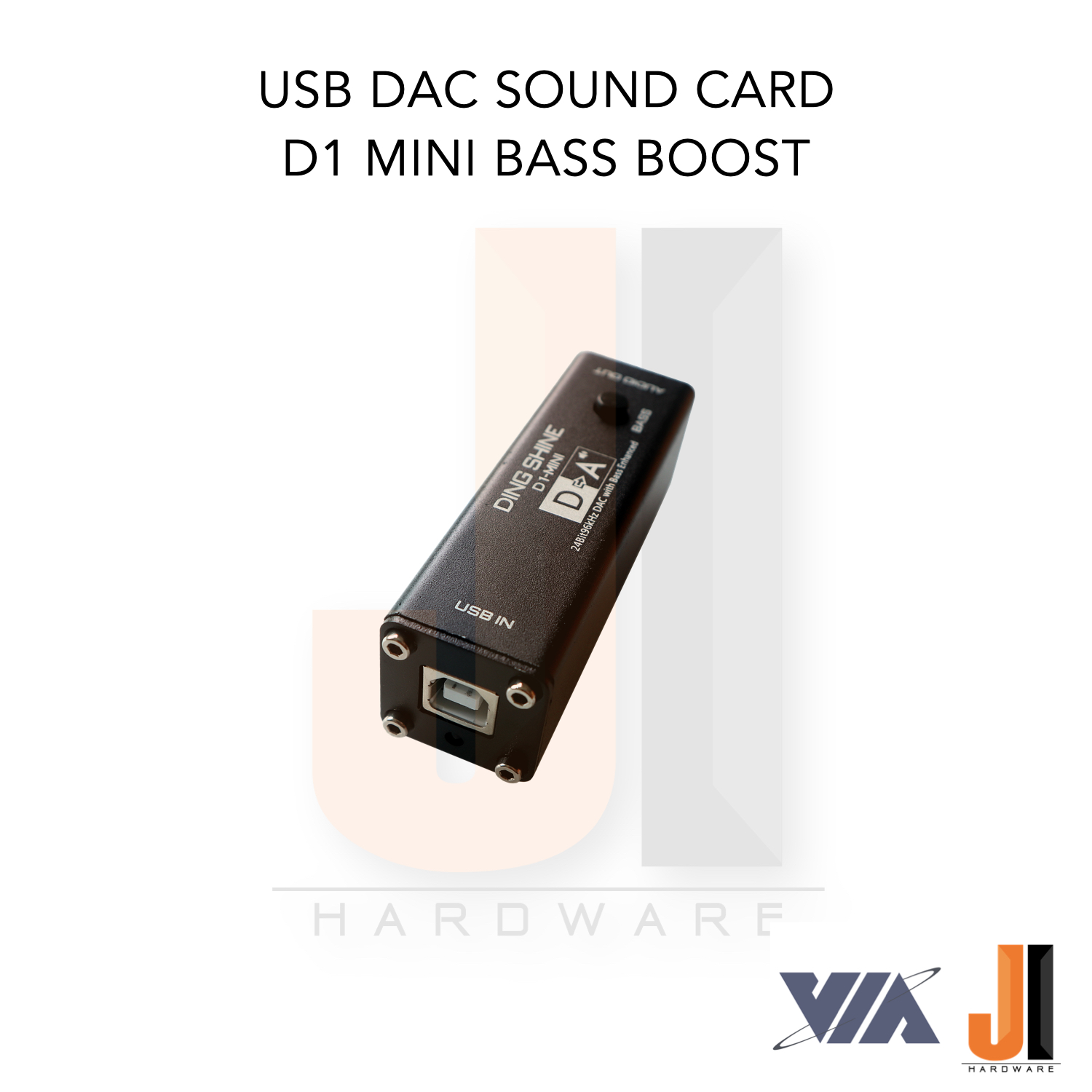 USB DAC sound card D1 Mini Bass Boost high resolution sound (Support ...