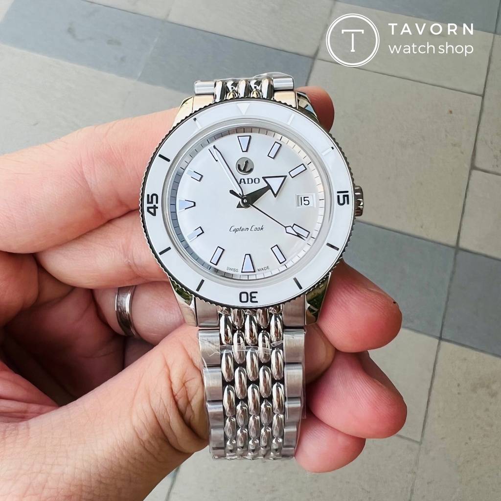 นาฬิกาผู้หญิง RADO Captain Cook Automatic รุ่น R32500013 | Lazada.co.th
